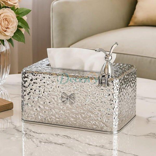 Acrylic Crystal Design Tissue Box – Decency