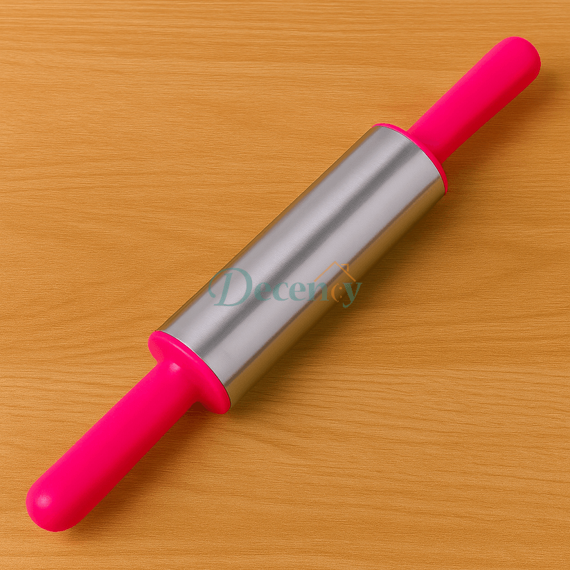 Mini Stainless Steel Rolling Pin – Heavy Duty Non-Stick Dough Roller ...