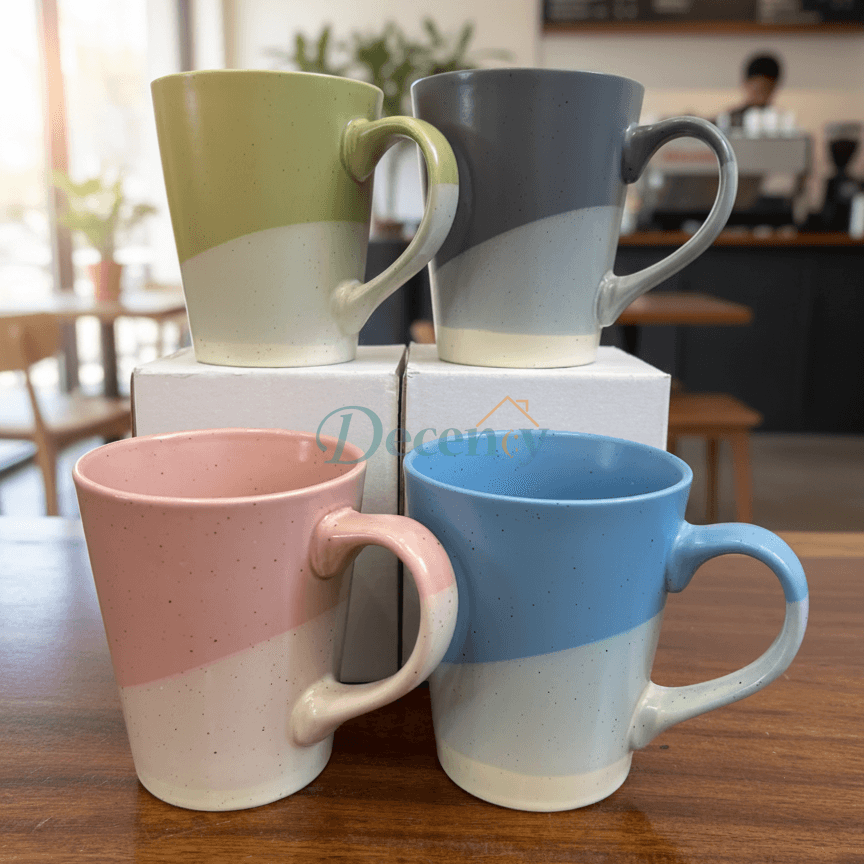 Danny Home Two Tone Mug 4Pcs – Decency