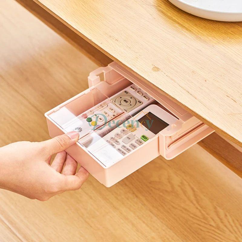 Under-Desk Hidden Storage Box – Decency